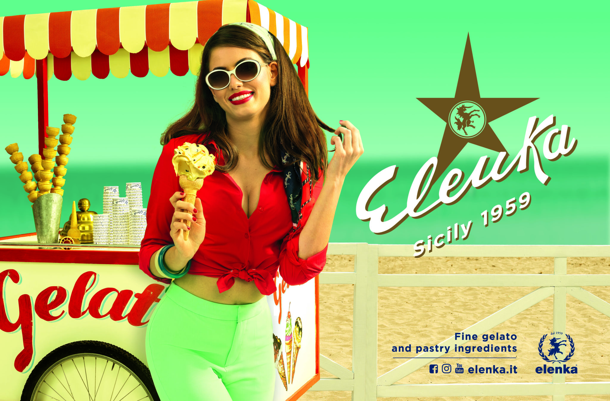 Elenka Gelato and Luxardo Cherries Enhance Desserts